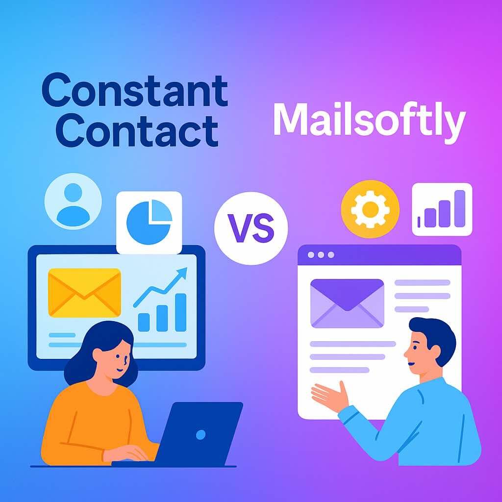 Constant Contact vs Mailsoftly Comparison 2026 | Mailsoftly